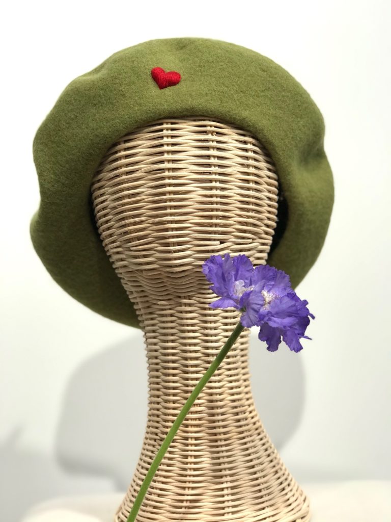 Crazy in Love Red French Beret | Shopping For Happiness